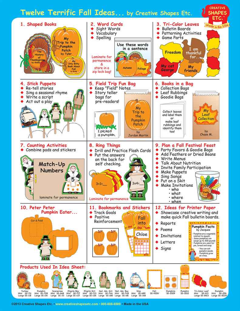 Twelve Terrific Fall Ideas Twelve Terrific Fall Ideas