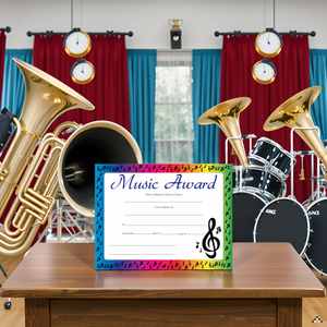 Music Award Certificates | Musical Certificate Templates & Printables