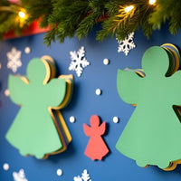 Angels Cutouts, Paper Angel Cut-Outs Assorted for Crafts
