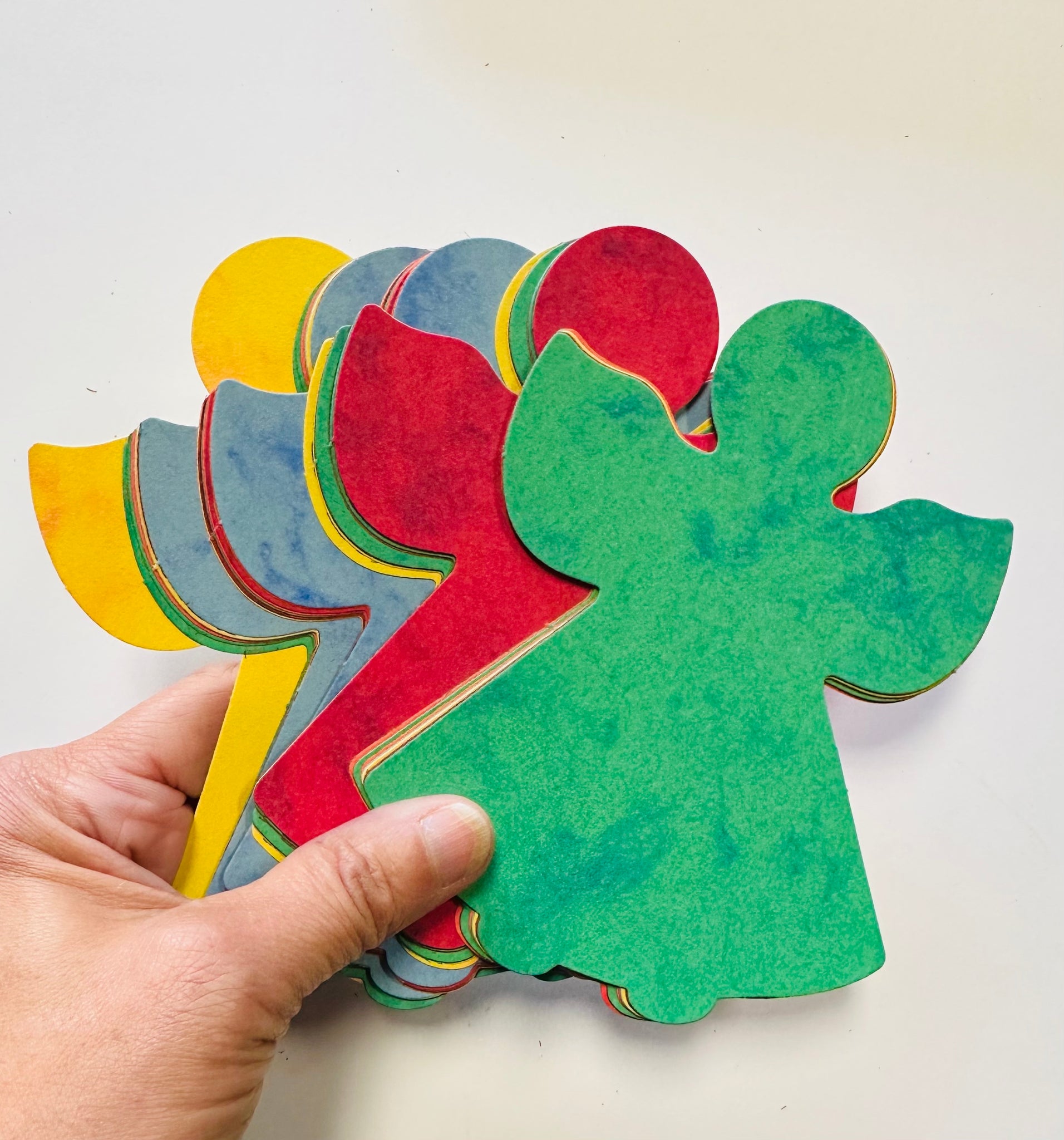 Angels Cutouts, Paper Angel Cut-Outs Assorted for Crafts