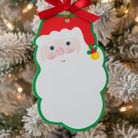 Santa Face Notepad for Festive Notes and Classroom Bulletin Board