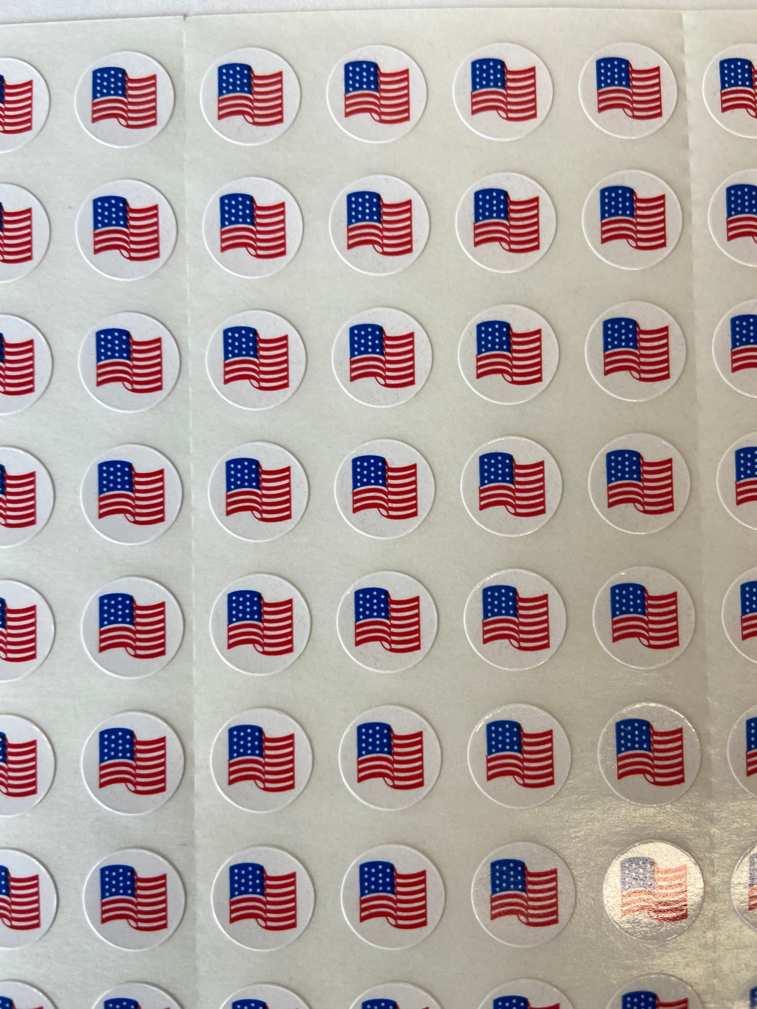 SHAPES ETC. Incentive Stickers - Flag