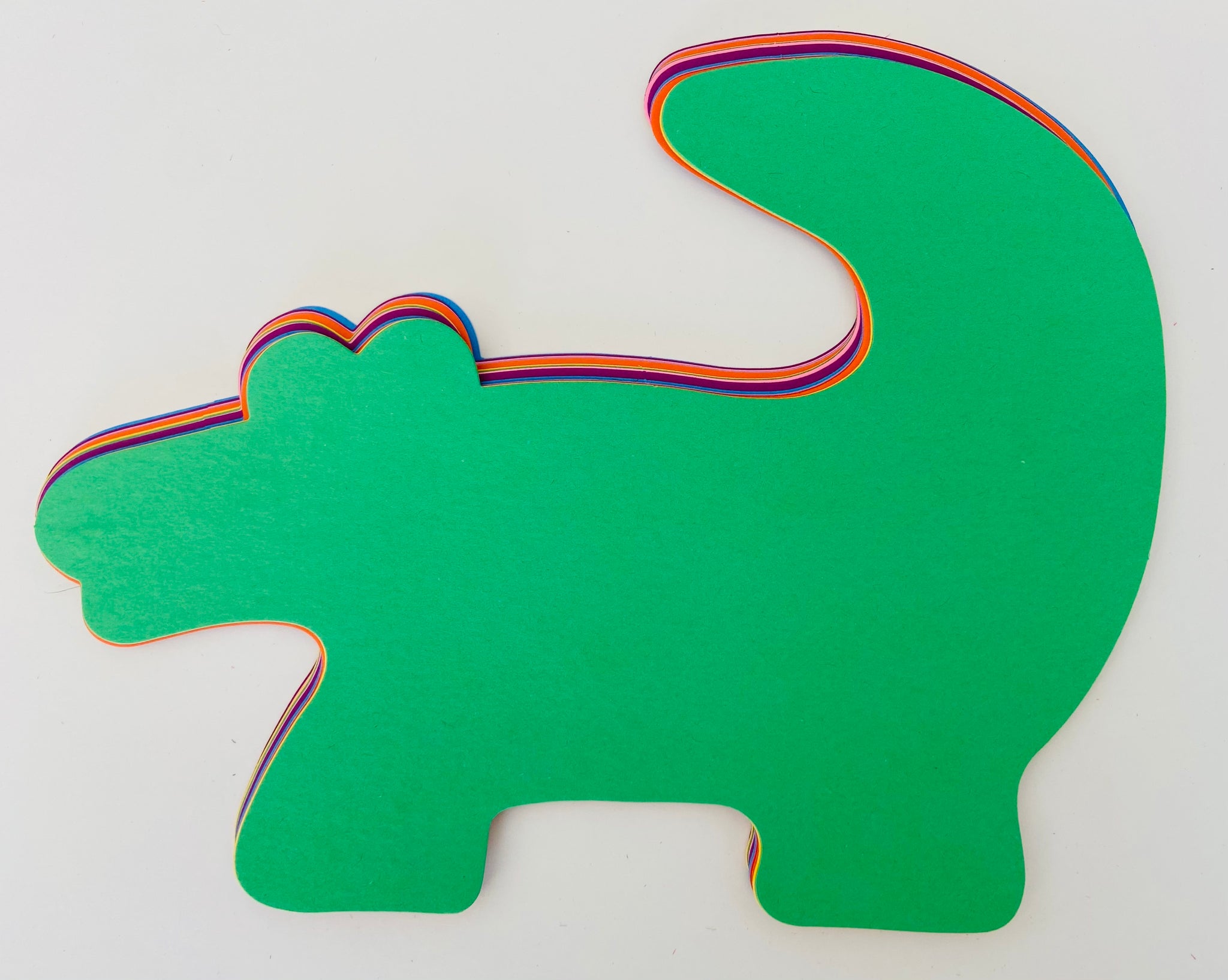 SHAPES ETC. Alligator Assorted Color Super Cut-Outs- 8” x 10”