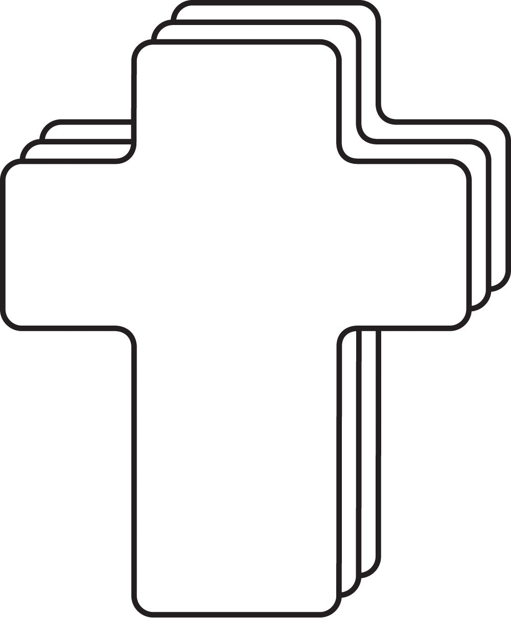 Paper Cross Cut Outs for Creative Lessons and Bulletin Boards